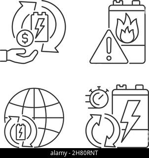 Waste recycling rates concept icon Stock Vector Image & Art - Alamy