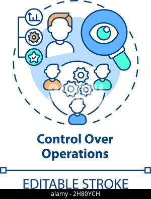 Internal operations concept icon Stock Vector Image & Art - Alamy