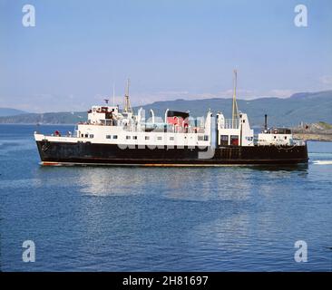 Caledonian MacBrayne vessel MV.Bute 1970's Stock Photo - Alamy