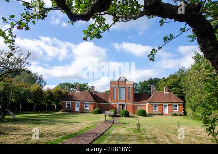 Stanley Spencer's Sandham Memorial Chapel in the village of Burghclere ...
