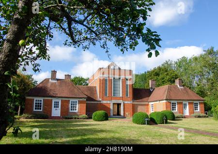 Stanley Spencer's Sandham Memorial Chapel in the village of Burghclere ...