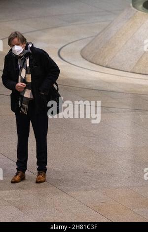 Duesseldorf, Germany. 26th Nov, 2021. Hannah Cloke, British hydrology ...