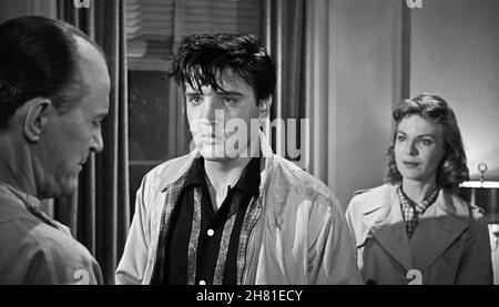 USA. Elvis Presley and Jan Shepard in a scene from the (C)Paramount ...