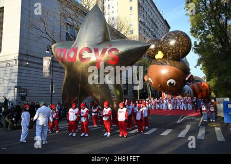 "Ada Twist, Scientist" by Netflix balloon during the 95th Annual Macy's ...