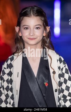 Indica Watson, A Boy Called Christmas - UK Premiere, Natural History ...