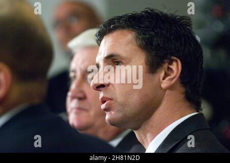 File picture : Gary Speed is unveiled as Manager of the Welsh National ...