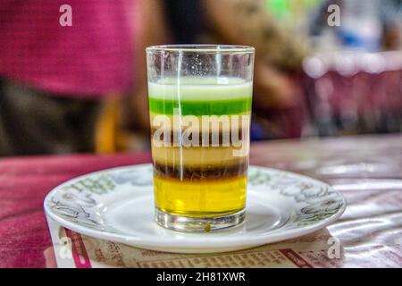 Seven-color tea or seven-layer tea is a well-known hot beverage of ...