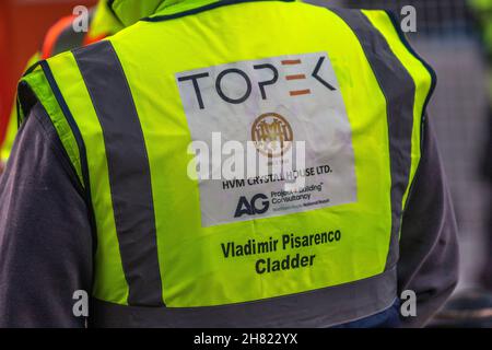 Construction cladding contractors Topek Limited. Preston's Crystal ...