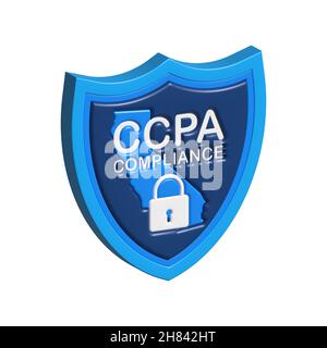 CCPA symbol icon illustration Stock Photo - Alamy