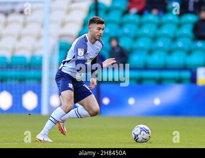 Andrew Hughes #16 of Preston North End Stock Photo - Alamy