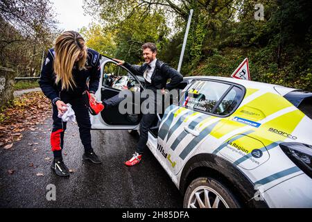 DUVAL Loïc, MARIE Gwenola, PEUGEOT SPORT, Peugeot 208 Rally 4, portrait ...