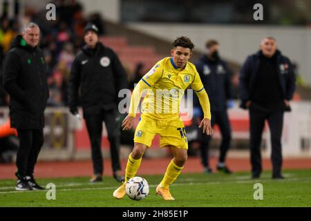 Tyrhys Dolan #10 of Blackburn Rovers in action during the game Stock ...