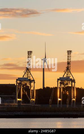 Ringaskiddy Port, Cork City, County Cork, Ireland Stock Photo - Alamy