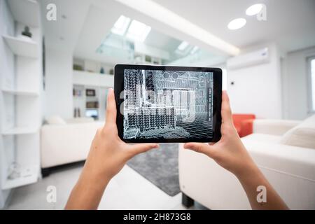 Decorating Apartment with Augmented Reality Interior Design Software ...