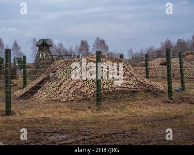 Modern Russian military radar stations. Army means of radio and ...