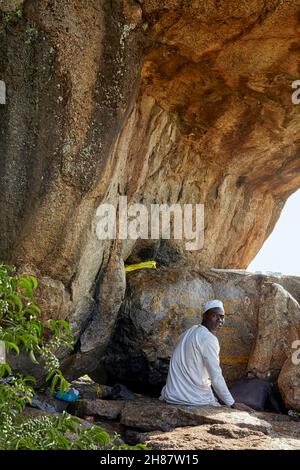 Kit Mikayi Kitmikayi Kitmikaye rock formation in Kenya, Africa Stock ...