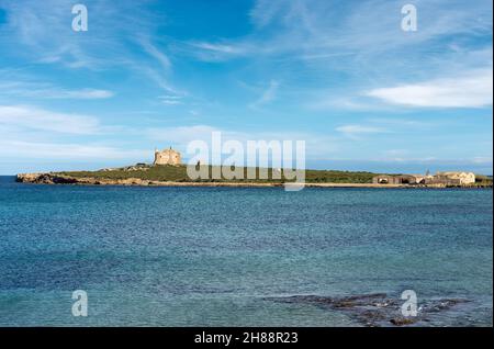 The Capo Passero Island (Cape Passero) the extreme south-east of the ...