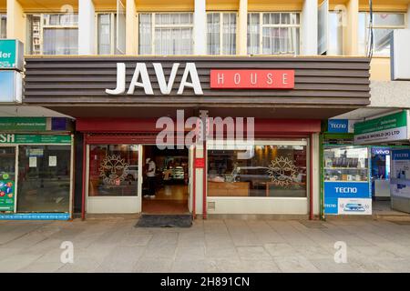 Java House cafe in Nairobi Kenya Africa Stock Photo - Alamy