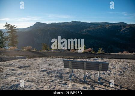 Donnell Vista is a rest stop on State Route 108 in California's ...