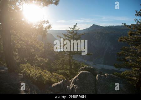 Donnell Vista is a rest stop on State Route 108 in California's ...