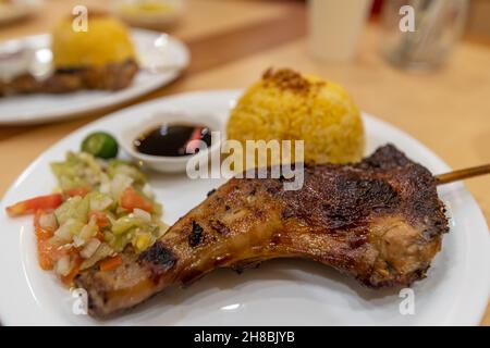 Filipino Inasal Chicken Stock Photo - Alamy