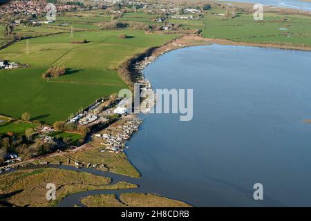 aerial view of Poulton le Fylde town centre, Lancashire Stock Photo - Alamy