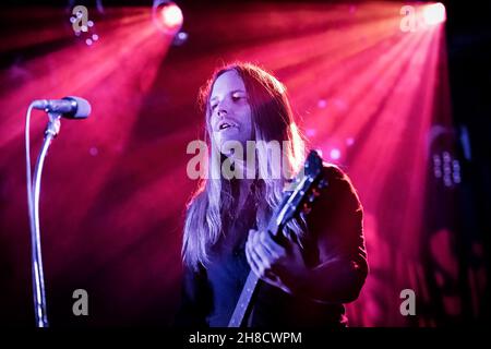 The international heavy metal band Lucifer performs a live concert at ...