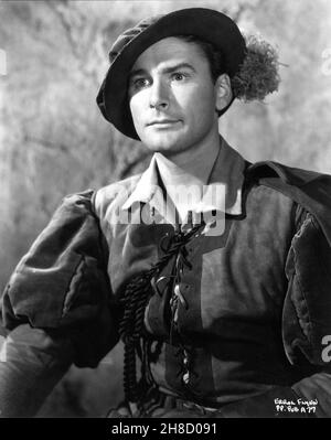 ERROL FLYNN Portrait as Miles Hendon in THE PRINCE AND THE PAUPER 1937 ...