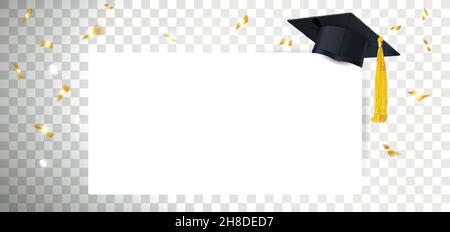 Golden confetti on transparent background. Defocused falling confetti ...