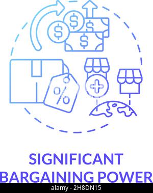 Abstract blue growing financial linear graph chart background. Vector ...