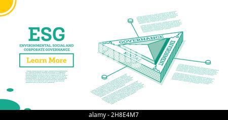 ESG Concept of Environmental, Social and Governance. Infographic ...