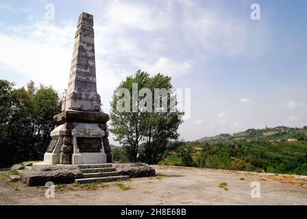 WWI, Oslavia Italian war cemetery. The Oslavia shrine was built in 1938 ...
