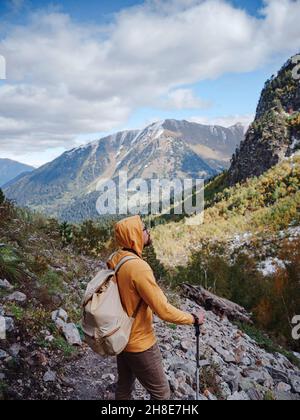 travel to Caucasus mountains in Karachay-Cherkessia, Arkhyz. Beautiful ...