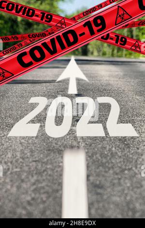 A Covid-19 lockdown tape in yellow isolated on a white background Stock ...