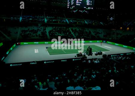 Pala Alpitour, Turin, Italy, November 26, 2021, Jannik Sinner (Italy ...