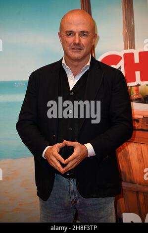 Milan, Italy. 30th Nov, 2021. Milan -Premier of the film "Let go of ...