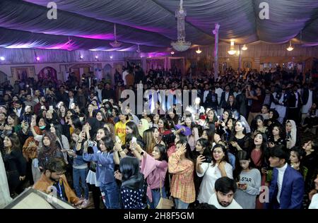 November 29, 2021, Hyderabad, Sindh, Pakistan: Pakistani famous ...