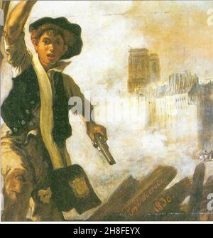 'La liberté guidant le peuple' by Eugène Delacroix is an iconic ...