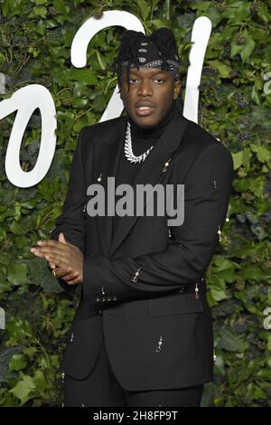 KSI attending The Fashion Awards 2021 at the Royal Albert Hall in ...