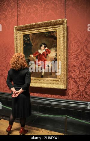 The 1825 work - world renowned as THE RED BOY was made when Lawrence ...