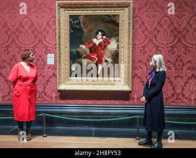 The 1825 work - world renowned as THE RED BOY was made when Lawrence ...