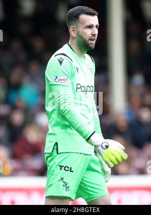 Motherwell goalkeeper Liam Kelly Stock Photo - Alamy