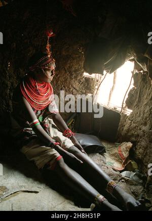 Samburu people in traditional dresses Samburu, Kenya Stock Photo - Alamy