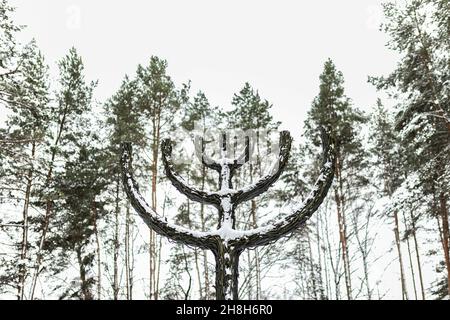 Commemoration event for the 80th anniversary of the Rumbula massacre in ...