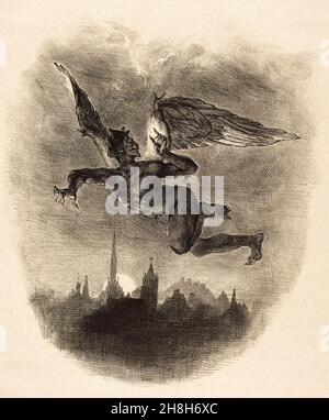 Mephistopheles in the Air, 1828 Stock Photo - Alamy