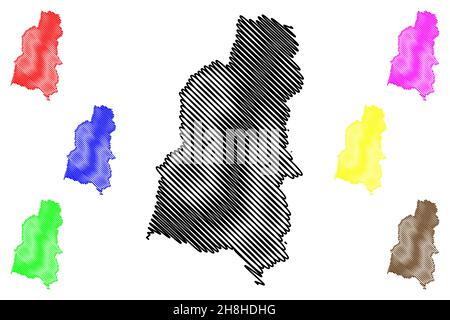 Godda district (Jharkhand State, Republic of India, Santhal Pargana ...