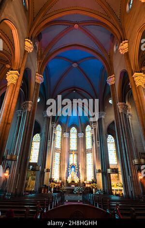 st. Antuan Catholic Church interior design in Istanbul Stock Photo - Alamy