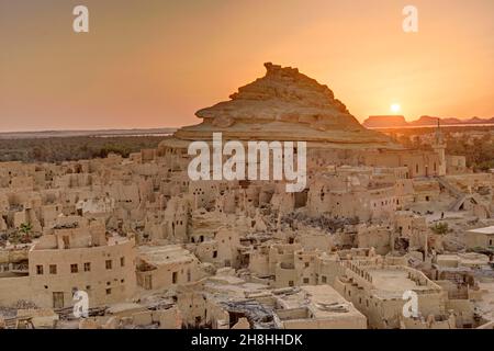 Egypt, Libyan desert, governorate of Marsa Matruh, Siwa oasis, the ...