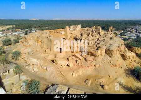 Egypt, Libyan desert, governorate of Marsa Matruh, Siwa oasis, the ...