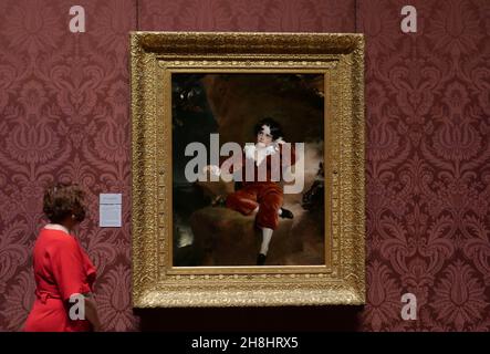 Portrait of Charles William Lambton (‘The Red Boy’) by Sir Thomas ...